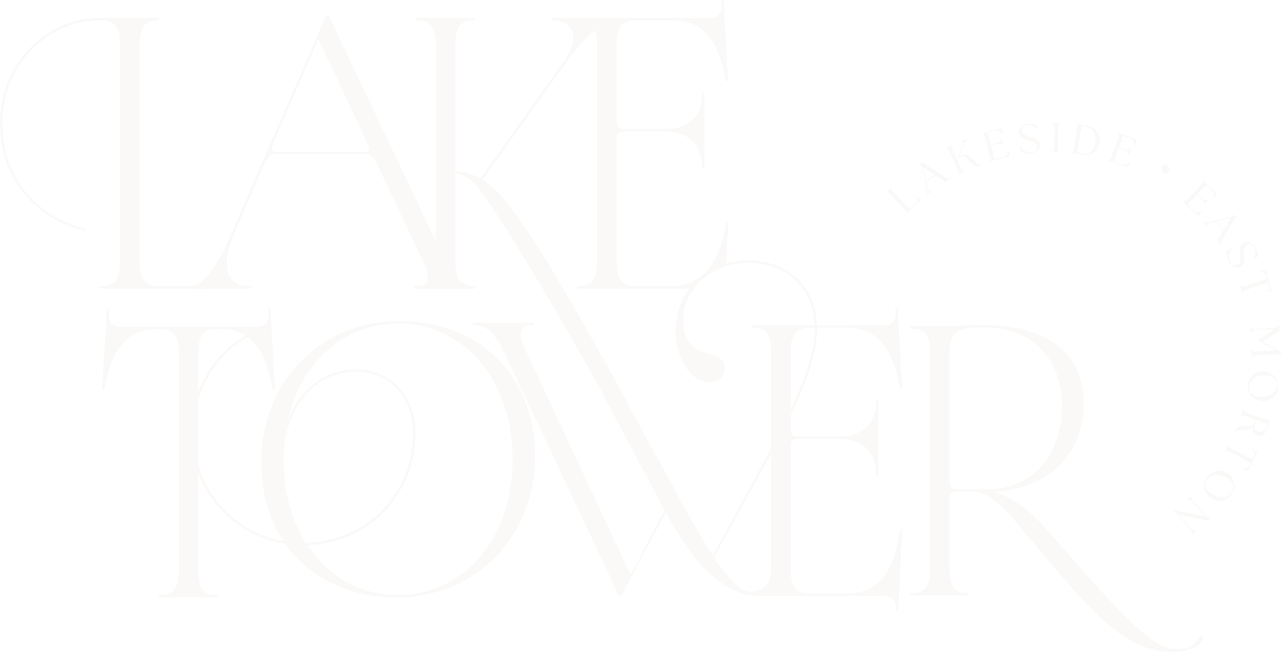 Lake Tower – Mr & Mr Child